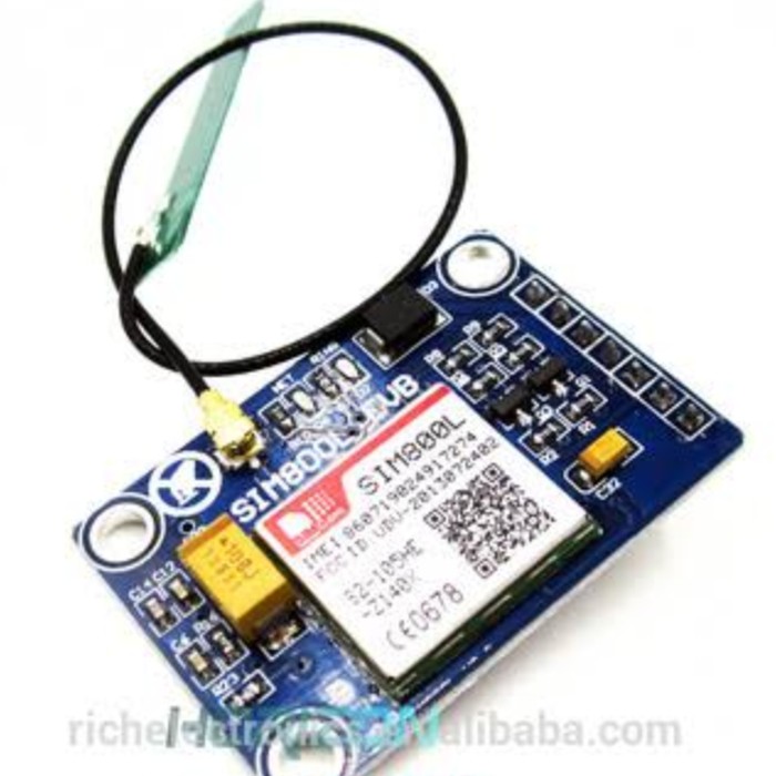 Jual New Gsm Module sim800l v2 GSM micro sim card quad band microsim ...