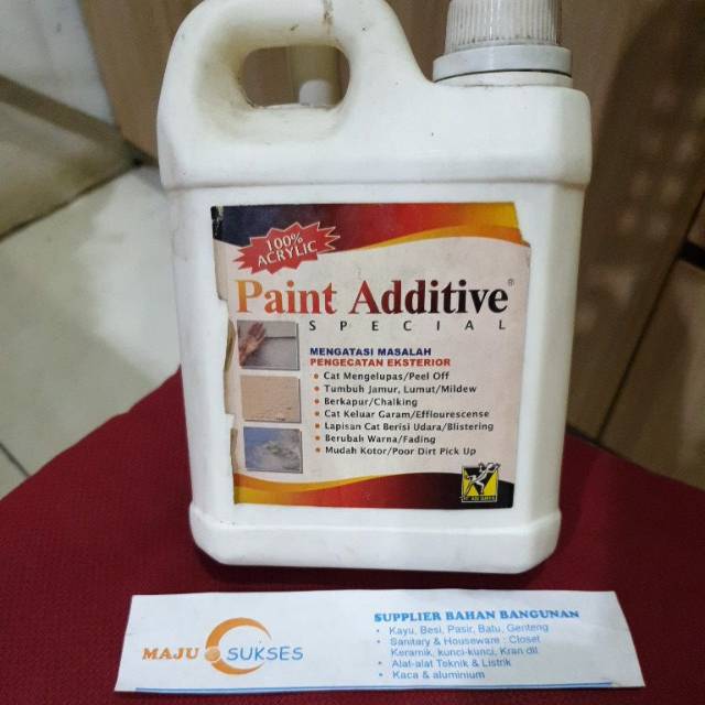 Jual Obat Cat aditif / Paint Additive Special /Penambah Mutu Cat Tembok ...