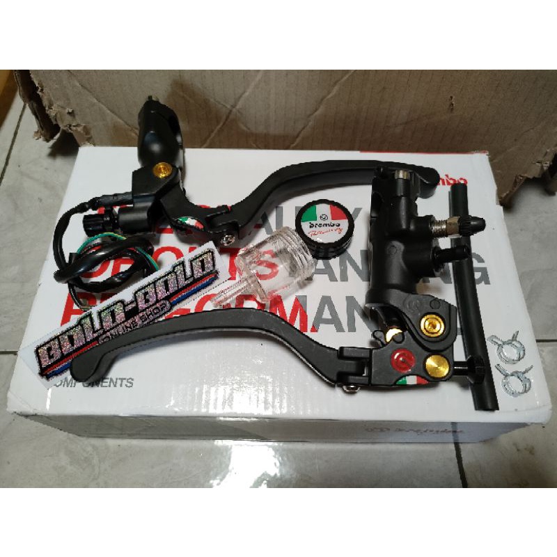 Jual MASTER REM BREMBO FULL BLACK | Shopee Indonesia