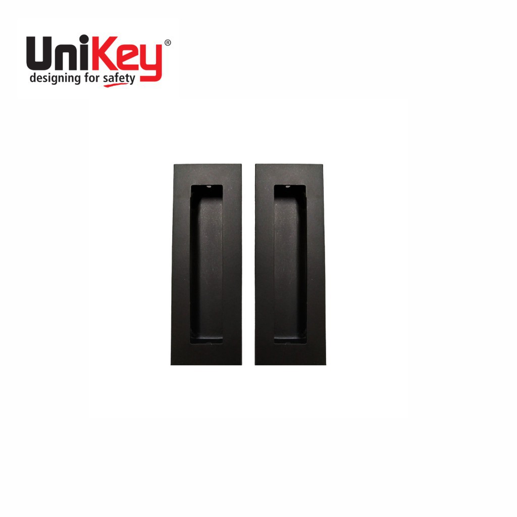 Jual UniKey Flush Pull Plate FPP 813 MED SQ MB Matte Black Series ...