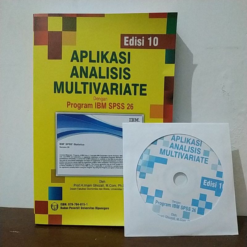 Jual APLIKASI ANALISIS MULTIVARIATE DENGAN PROGRAM IBM SPSS 26 + CD Indonesia|Shopee Indonesia