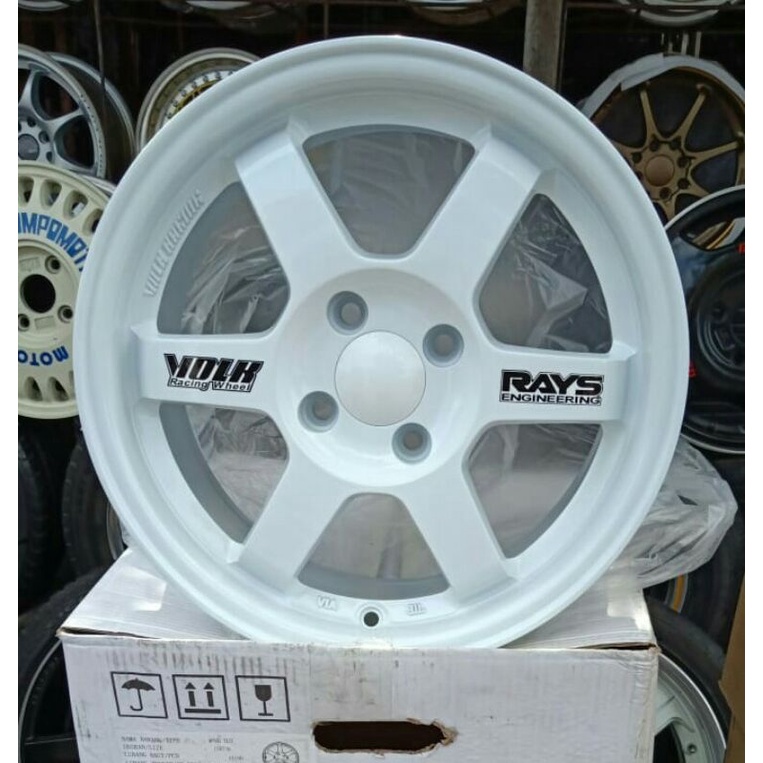 Jual Velg Volk Rays Te37 R 15 | Shopee Indonesia