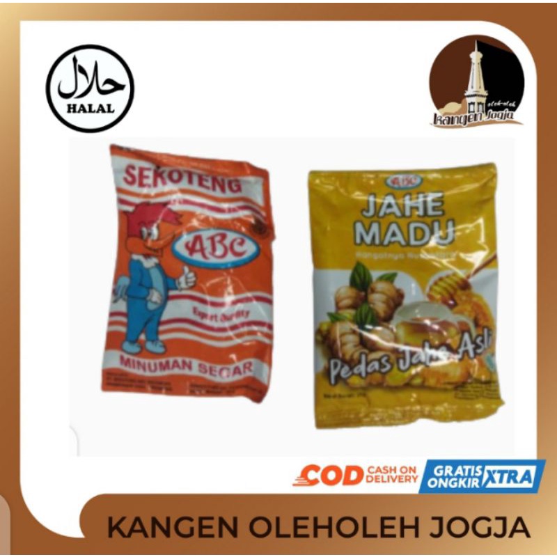 Jual SEKOTENG DAN MADU JAHE ABC isi 10 sachet (Minuman Jahe Tradisional ...
