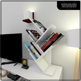 Jual Rak Buku Portable Kayu Kuat Kokoh Kotak Buku Mini Rak Serbaguna ...