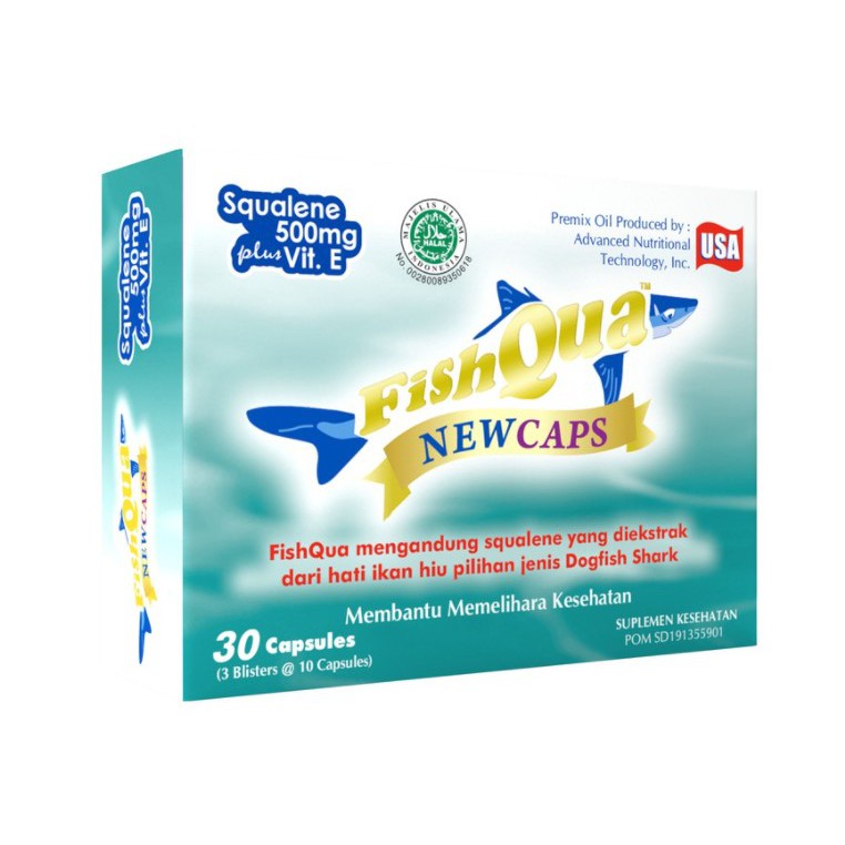 Jual Fishqua 30's (3 strip x 10 biji) | Shopee Indonesia