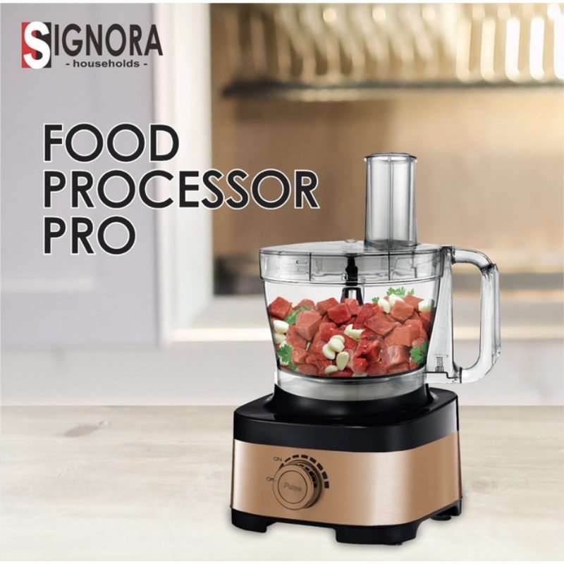 Jual Food Processor Signora (no cubic cutter) FREE GIFT | Shopee Indonesia