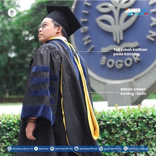Jual Paket Toga Wisuda Pascasarjana S3 IPB University | Shopee Indonesia