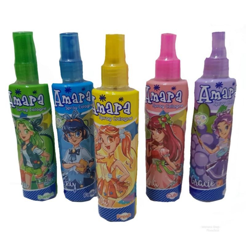 Jual AMARA Spray Cologne Sweet atau Soft Kosmetik Aman Anak BPOM | Shopee Indonesia