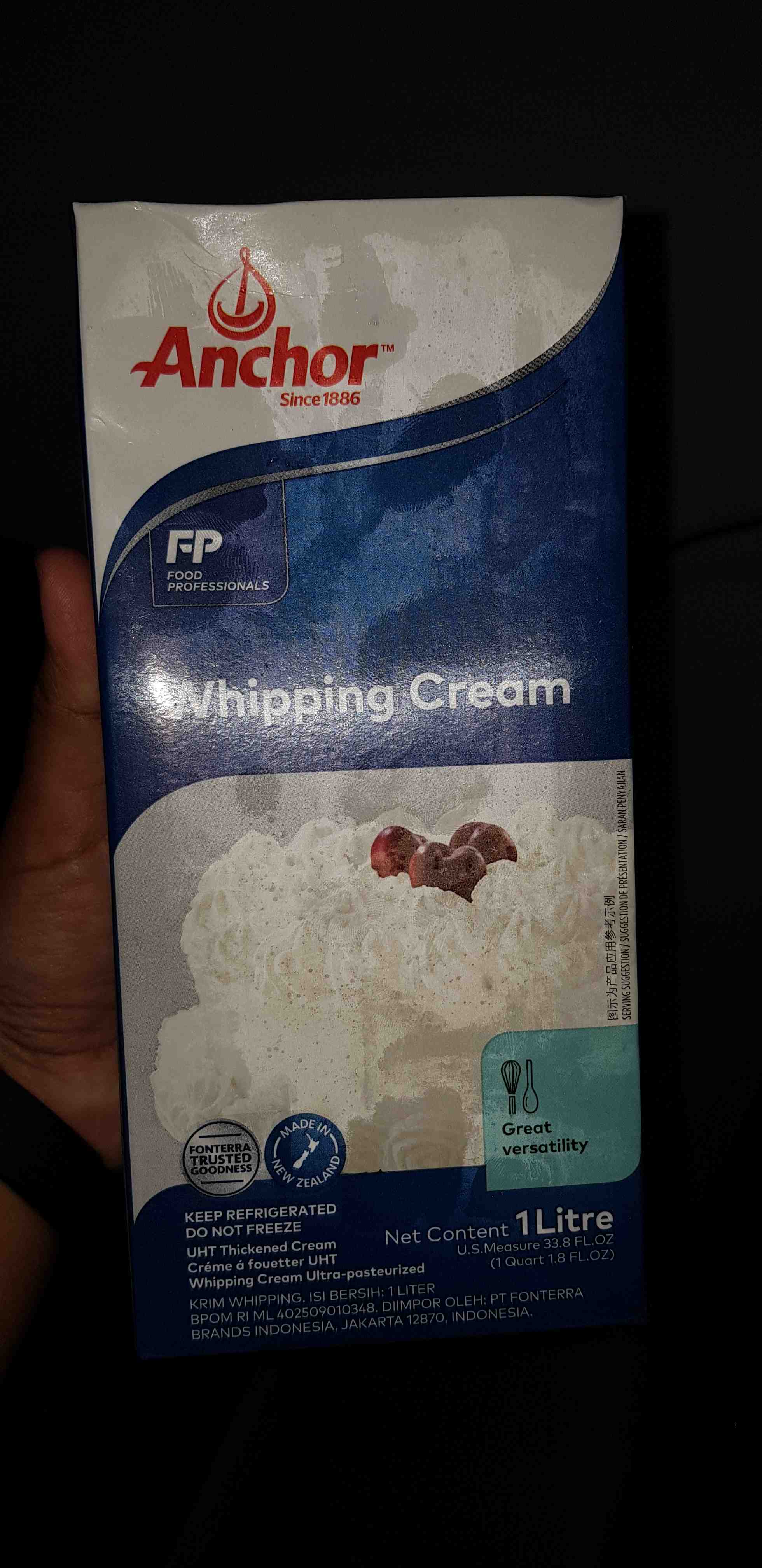 Whipping Cream/Heavy Cream/Krim Kocok/Whip Cream - 1 Ltr | Shopee Indonesia