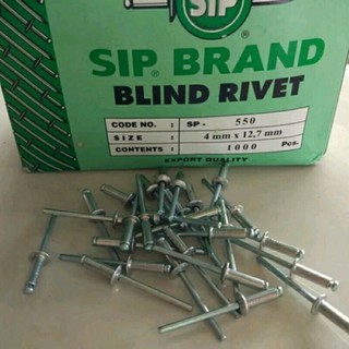 Jual Paku Rivet 4mm-550(1 bungkus isi 20pc) | Shopee Indonesia