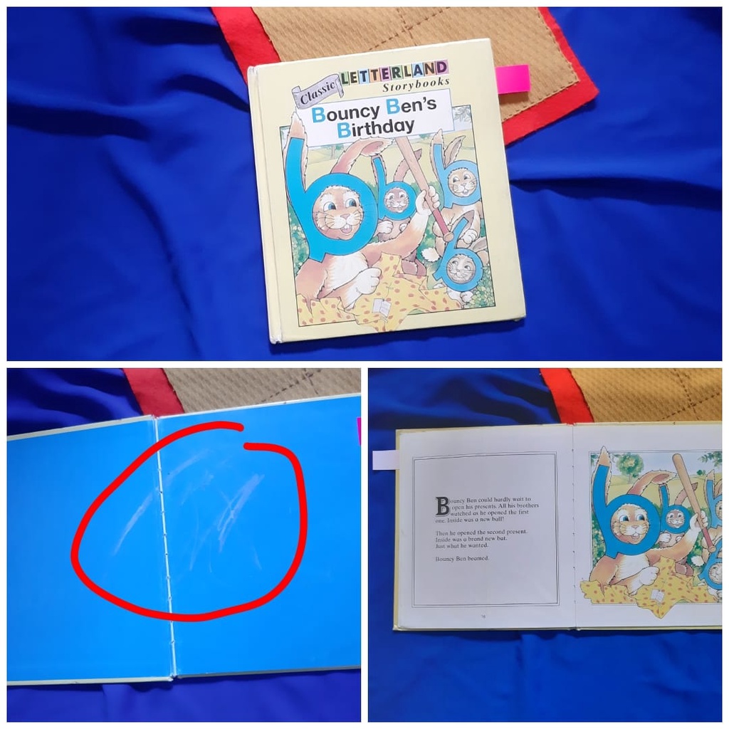 Jual Bouncy Bens Birthday Classic Letterland Storybooks bahasa Inggris ...