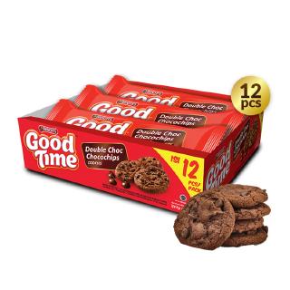 Jual Good Time Cookies Double Choc Singles 16gr x 12 pcs Indonesia ...