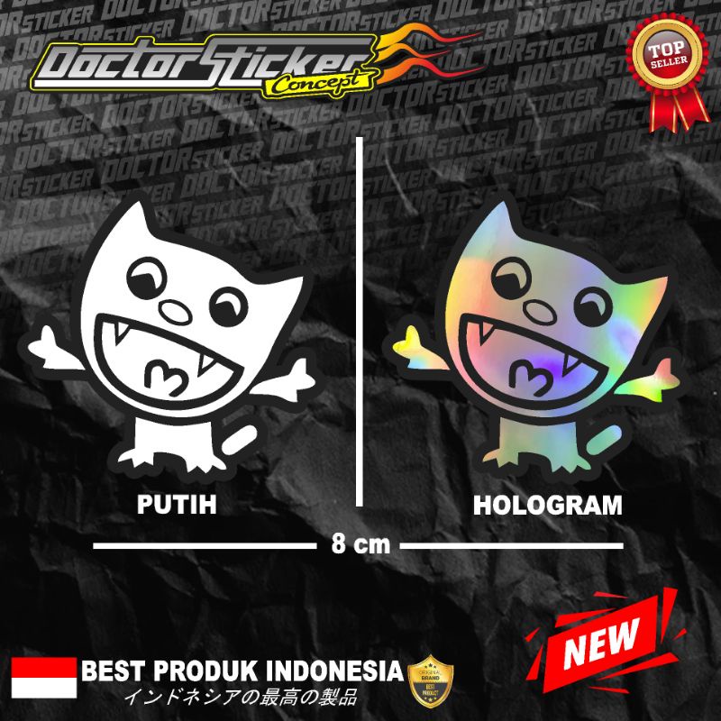 Jual Sticker Stiker Cutting Icon kucing Jdm Lucu Sticker cutting Kucing ...