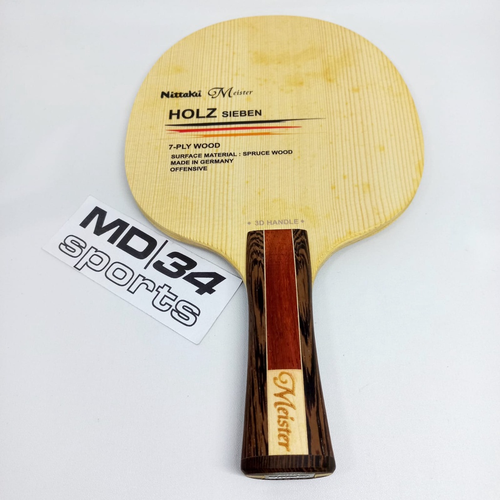 Jual KAYU NITTAKU MEISTER HOLZ SIEBEN - Kayu / Blade / Bet Pingpong Murah | Shopee Indonesia