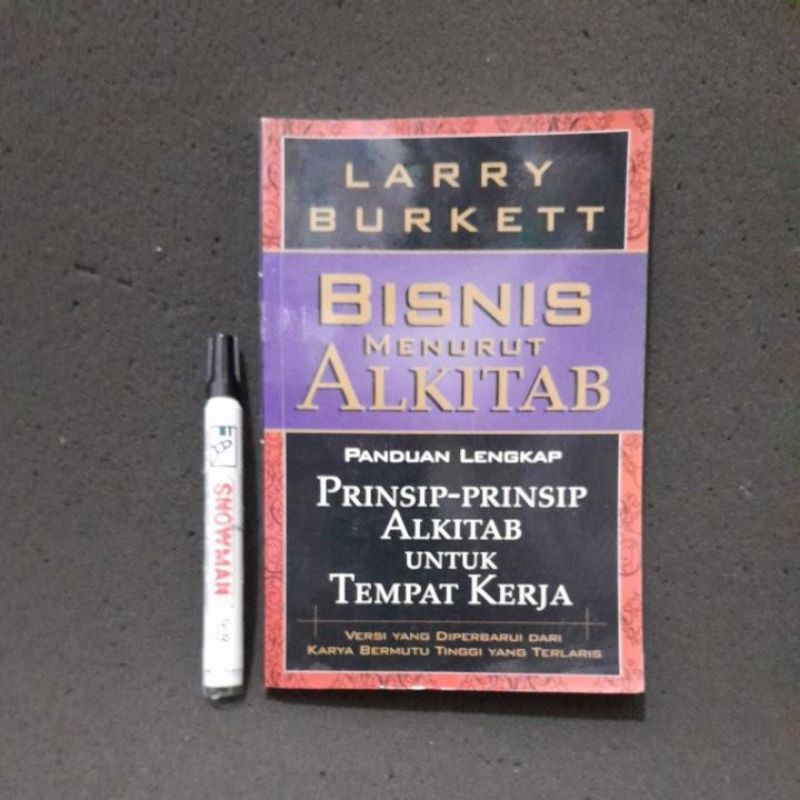 Jual Buku Bisnis Menurut Alkitab Larry Burkett | Shopee Indonesia Jual Buku Bisnis Menurut Alkitab Larry Burkett | Shopee Indonesia