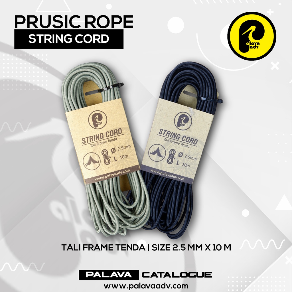 Jual Tali Frame Tenda Tali Tiang Flysheet Palava Adv 2,5 mm - 10 m ...