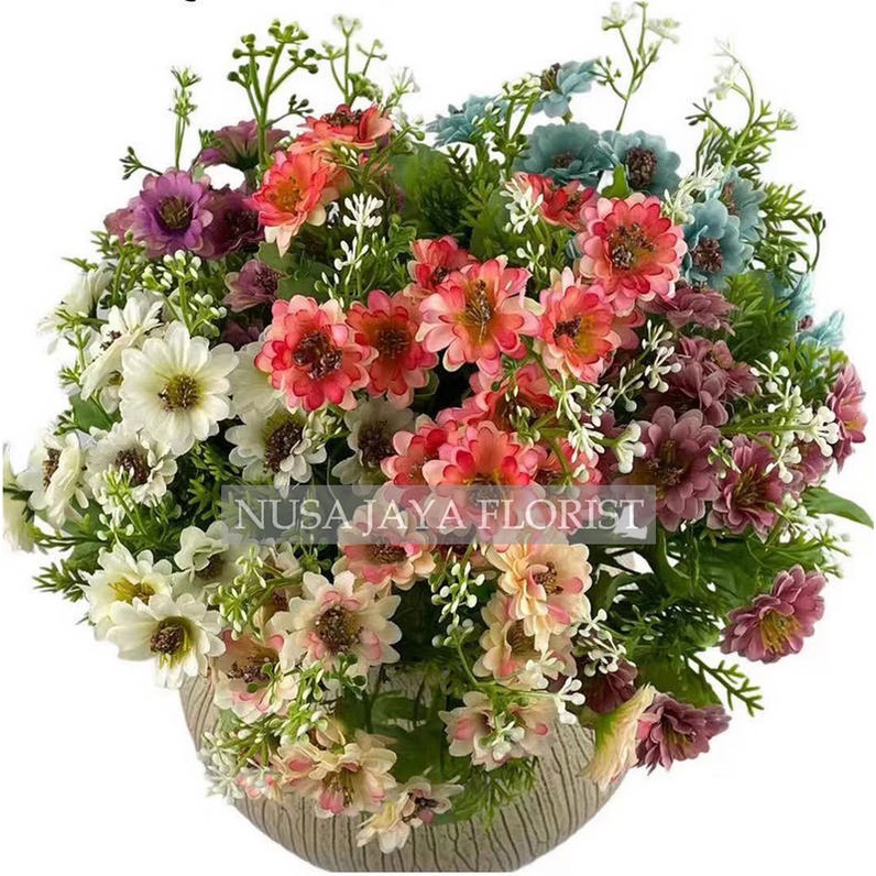Jual Bunga Chrysanthemum Mini X5 Dekorasi | Shopee Indonesia