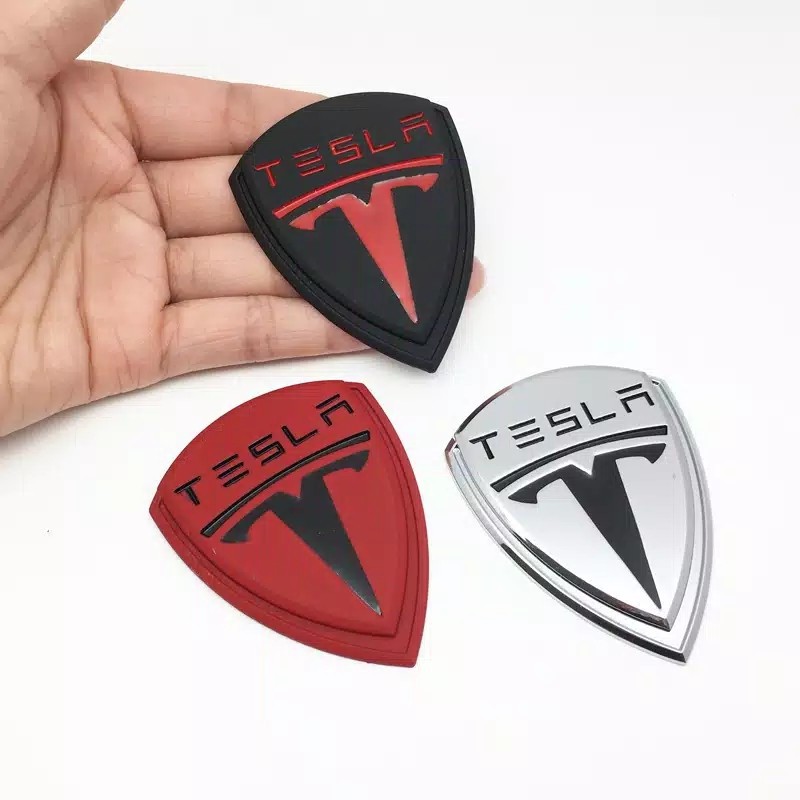 Jual Emblem Logo Tesla Mobil Listrik Bahan Metal | Shopee Indonesia