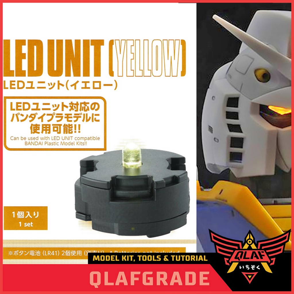 Jual BANDAI LED UNIT YELLOW lampu gundam led ORI JAPAN | Shopee Indonesia