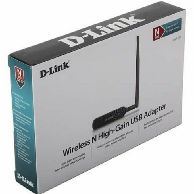 Jual D-Link DWA-137/DLINK DWA137 USB Dongle WiFi Adapter High Gain ...