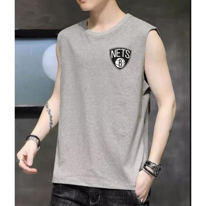 Jual SINGLET COWOK LOGO NETS'B/BAJU OBLONG PRIA DEWASA/OBLONG SANTAI ...