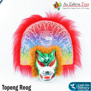 Jual NEW Mainan Anak Tradisional Game Topeng Reog Ponorogo Topeng Reog ...