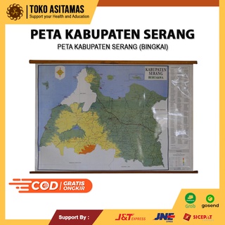 Jual Peta Kabupaten Serang (Bingkai) | Shopee Indonesia