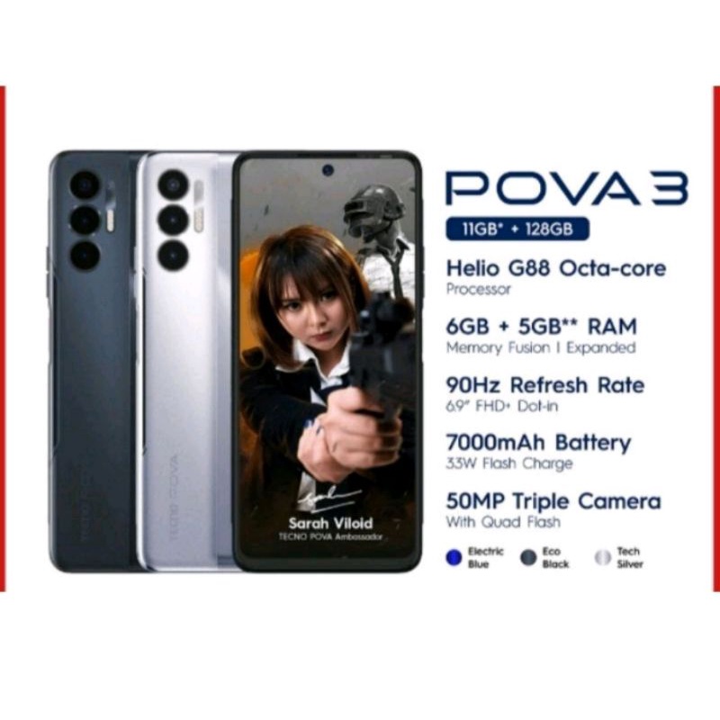 Jual tecno pova3 | Shopee Indonesia