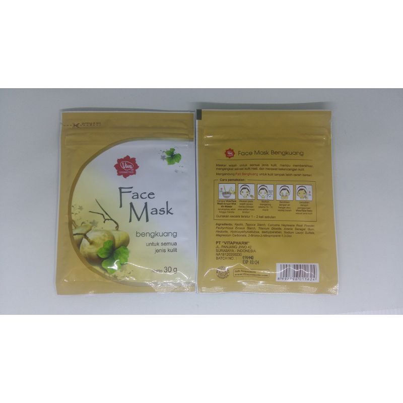 Jual Viva face masker bengkoang 30gr | Shopee Indonesia
