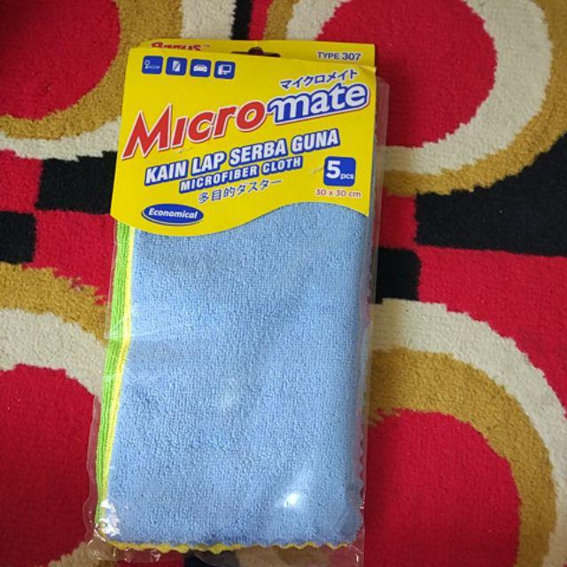 Bagus Micromate Kain Lap Serbaguna 5's Tipe 307 (30 X 30 cm) | Shopee ...