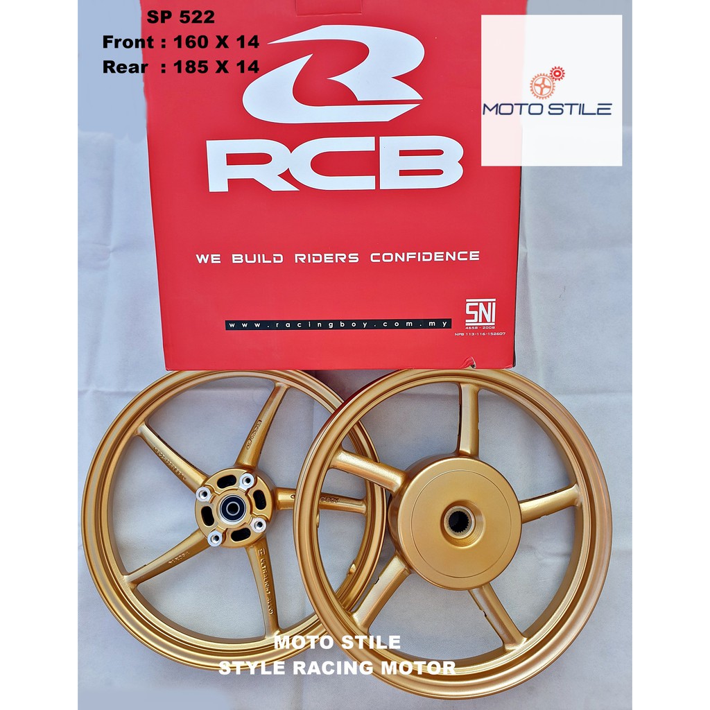 Jual Velg RCB Racing Boy SP 522 160/185 Honda Vario 125 / Honda Vario ...