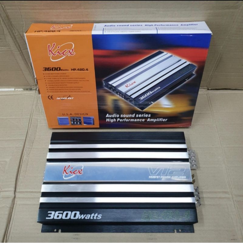 Jual Power kick HP-420, 4 channel 3600 watt | Shopee Indonesia