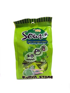 Jual Permen Asam Lot 100 Sour+ Gummy Candy Import Varian Rasa Buah ...