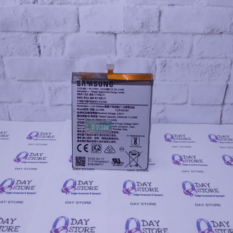 Jual Baterai Samsung Galaxy A01 SM A015F QL1695 Original SEIN Battery Batre | Shopee Indonesia