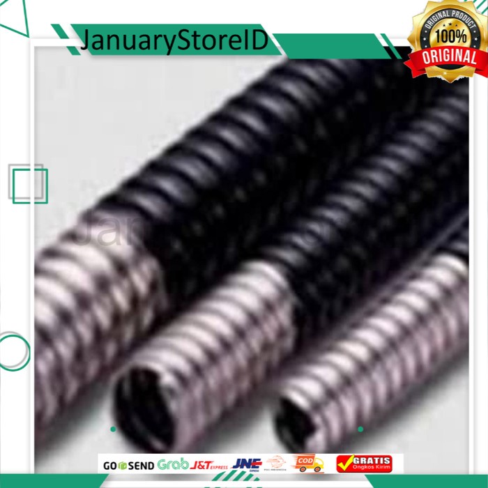Jual SELANG PIPA FLEKSIBEL FLEXIBLE METAL CONDUIT 1 1/4" ECERAN METERAN ...