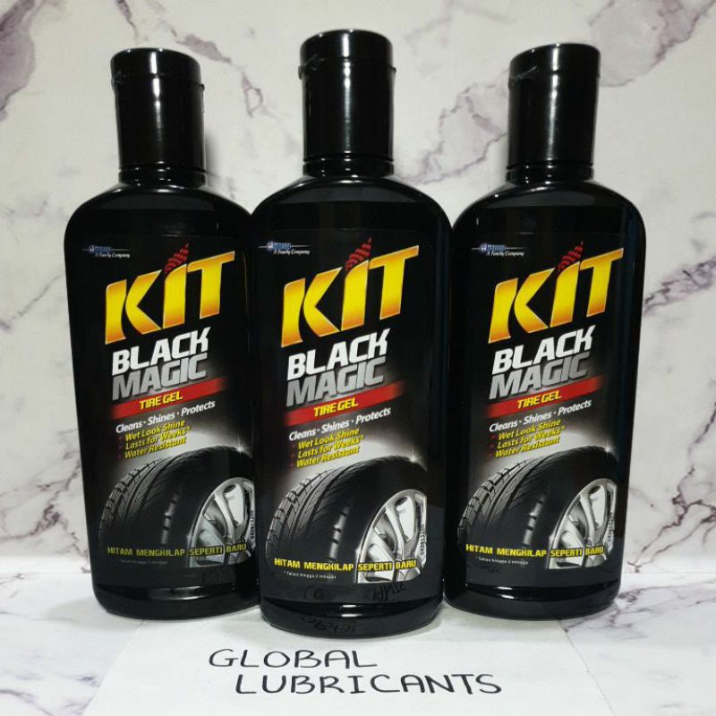Jual KIT Black Magic Tire Gel 270mL (Pembersih & Pengkilap/ Penghitam ...