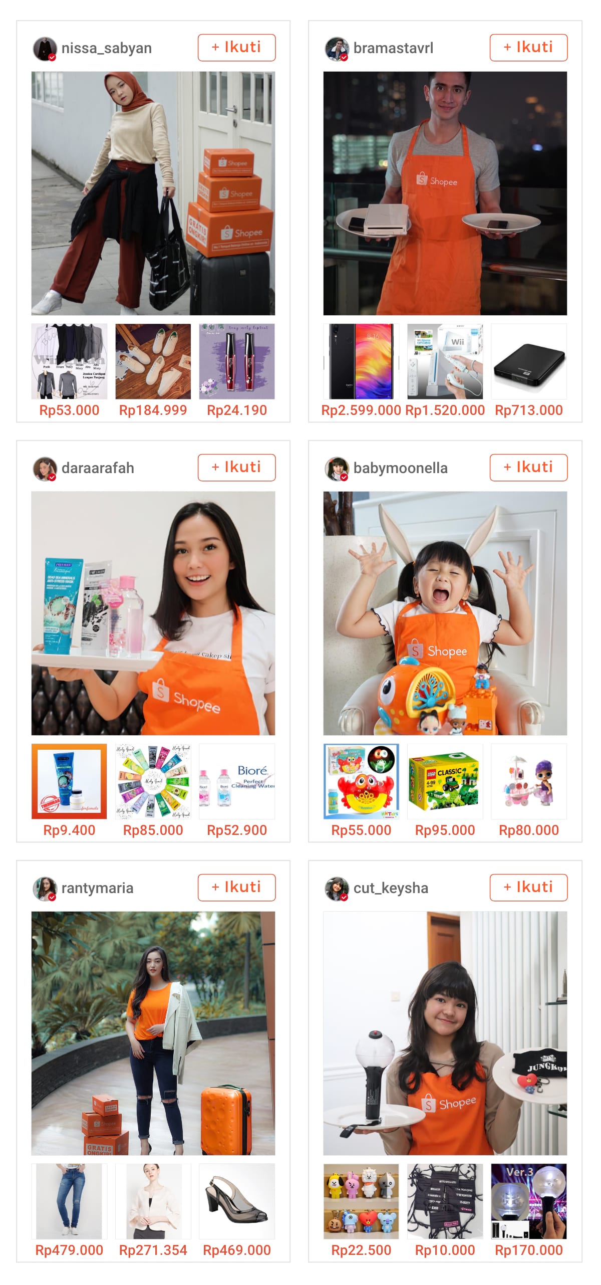 Shopee Feed | 17 - 19 juni