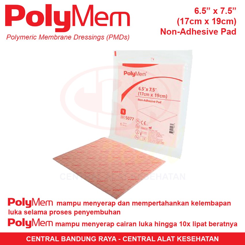 Jual POLYMEM Standard Non-Adhesive | Dressing Penutup Luka | 17cm x ...