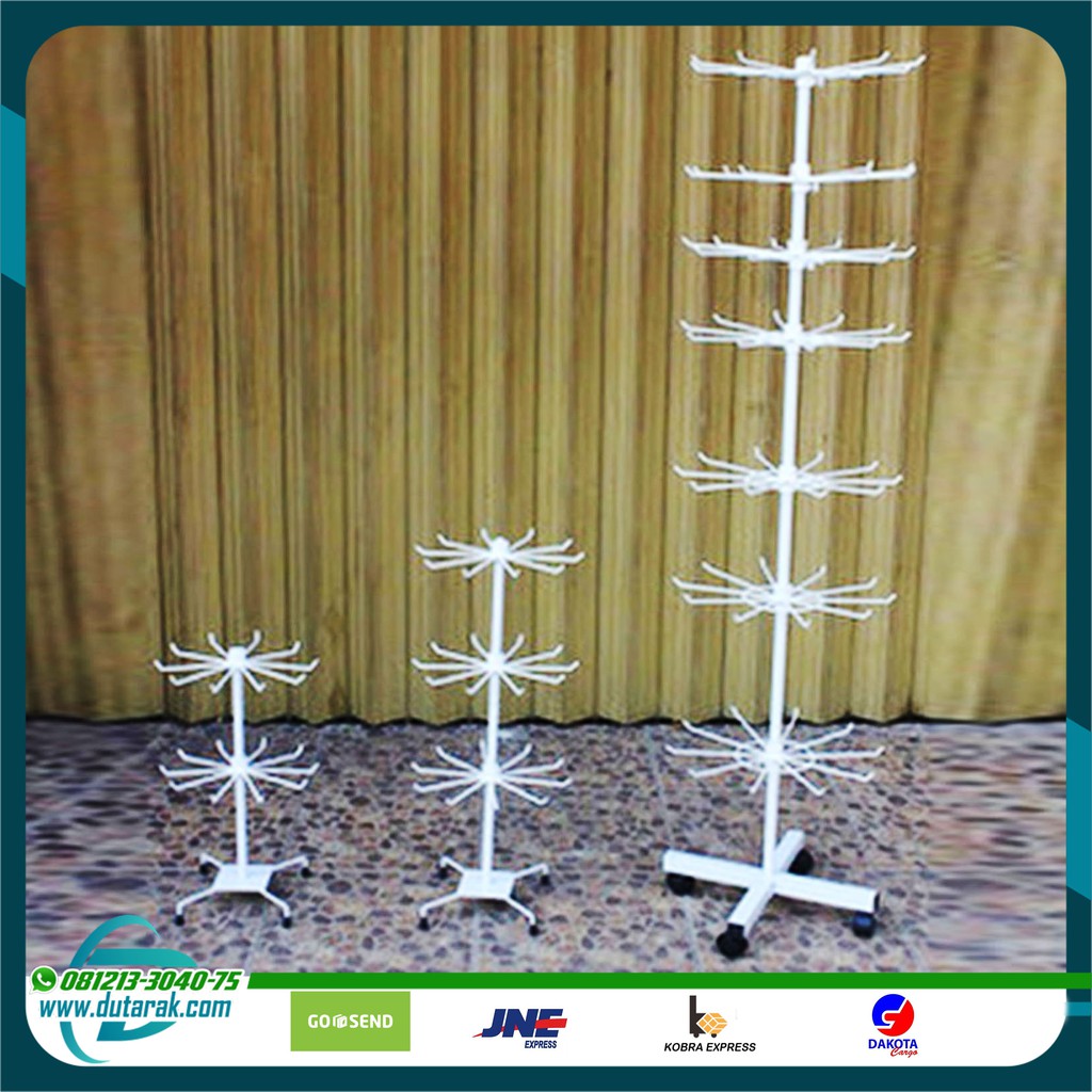 Jual Gantungan Aksesoris - Rak Putar Display Matahari | Shopee Indonesia