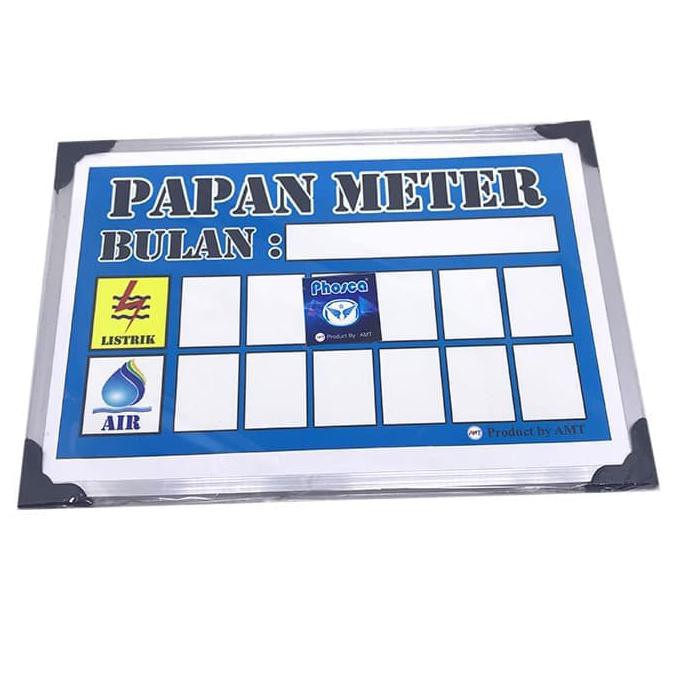Jual Produk Unggulan] Tokotab - Papan Meter Pln Pdam Indonesia|Shopee ...