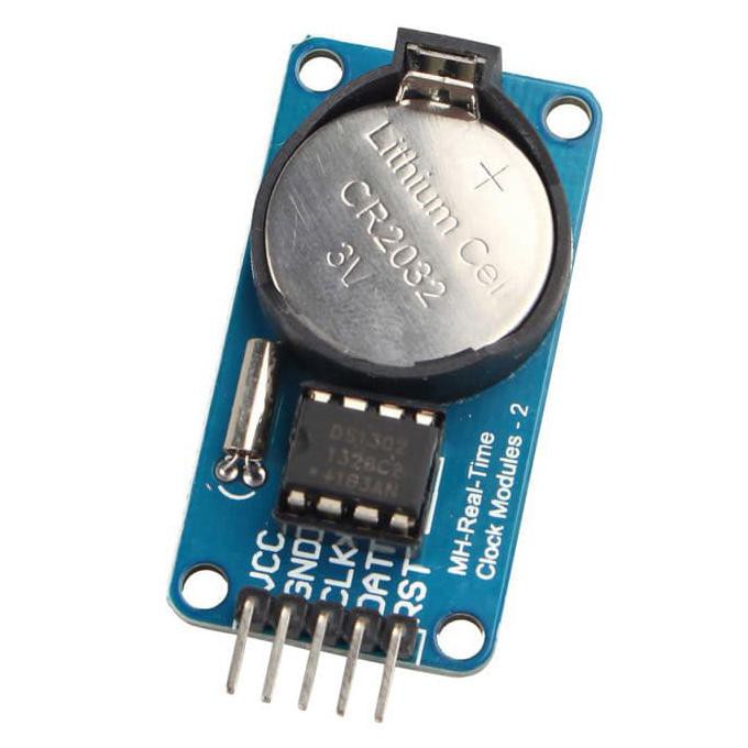 Jual Ini Ds1302 Real Time Clock Module Rtc Ds 1302 Modul Pencacah Waktu ...