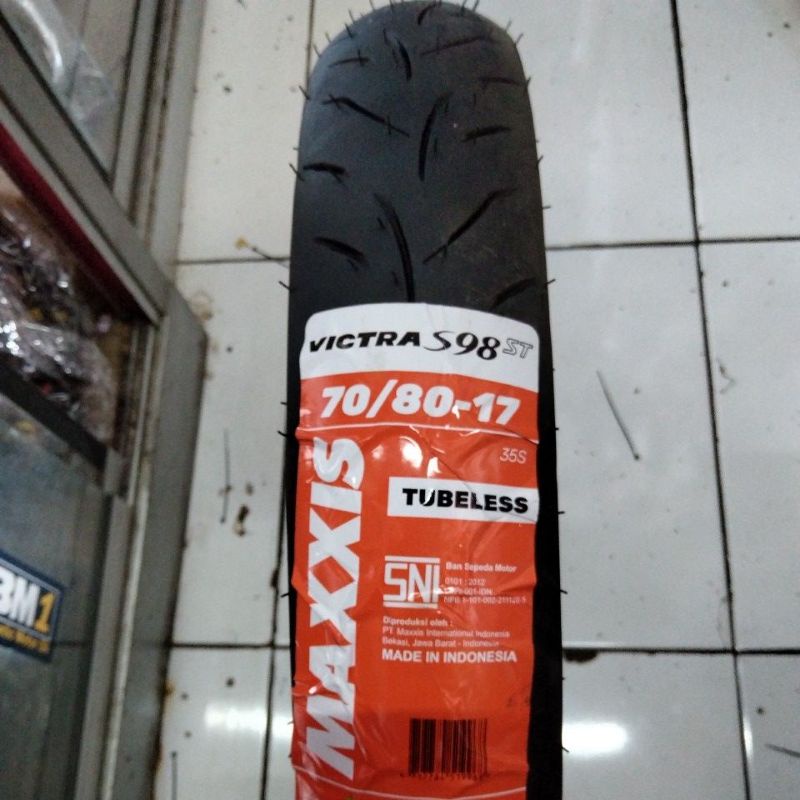 Jual BAN MAXXIS VICTRA S98ST 70/80 -17 TUBELESS - BAN LUAR TUBLES MOTOR ...