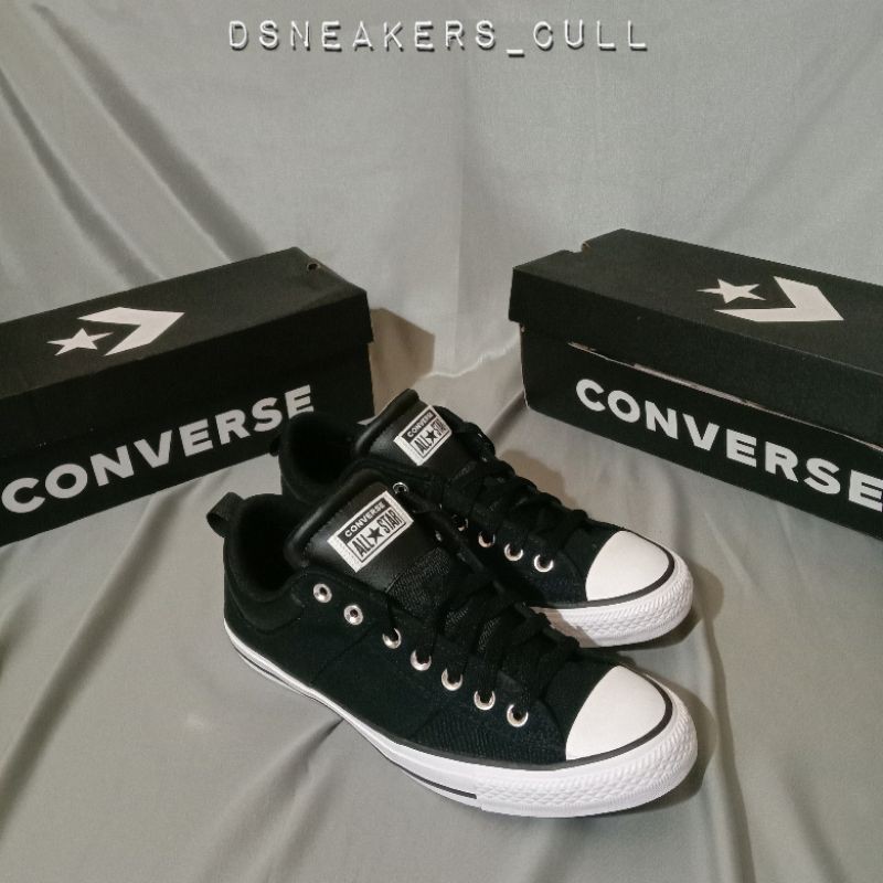 Jual Converse Chuck Taylor All Star CS Ox Black/White BNIB RESMI 100% ...