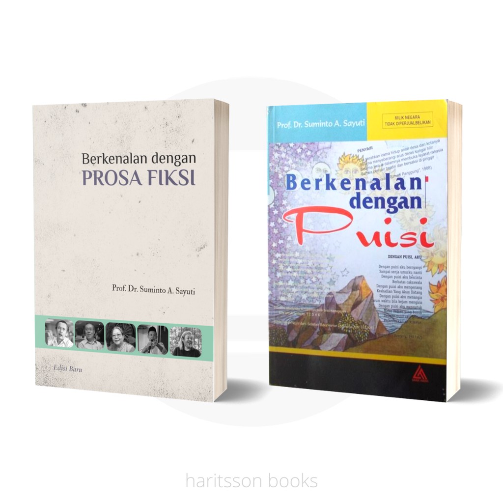 Jual Buku Berkenalan Dengan Prosa Fiksi & Puisi Prof Suminto A Sayuti ...