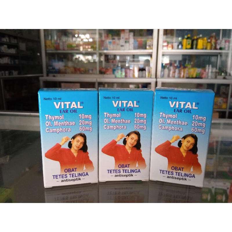 Jual VITAL EAR DROPS 10ML | Shopee Indonesia