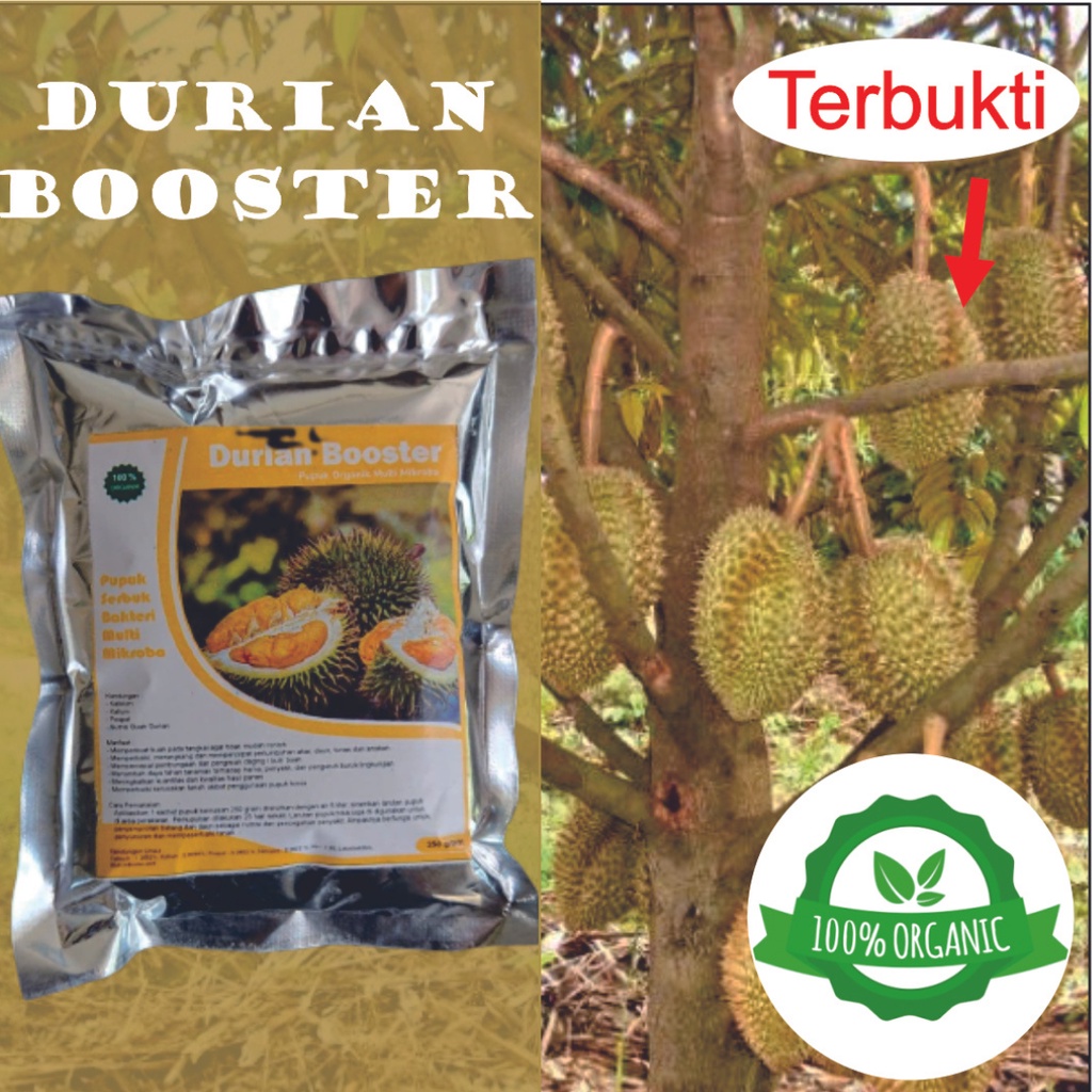 Jual PUPUK BOOSTER DURIAN || PUPUK DURIAN || PERANGSANG BUAH | Shopee Indonesia
