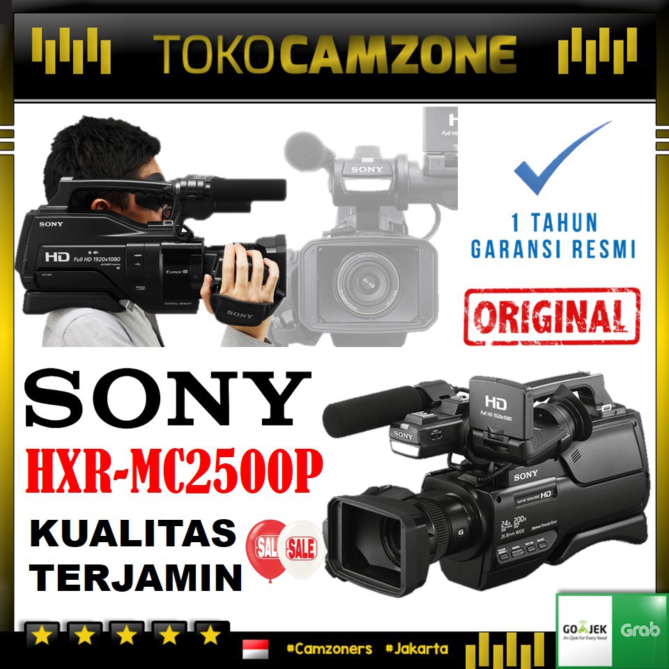 Jual Sony Camcorder HXR MC 2500 ; MC2500 / HXR-MC2500 (Sony Indonesia ...