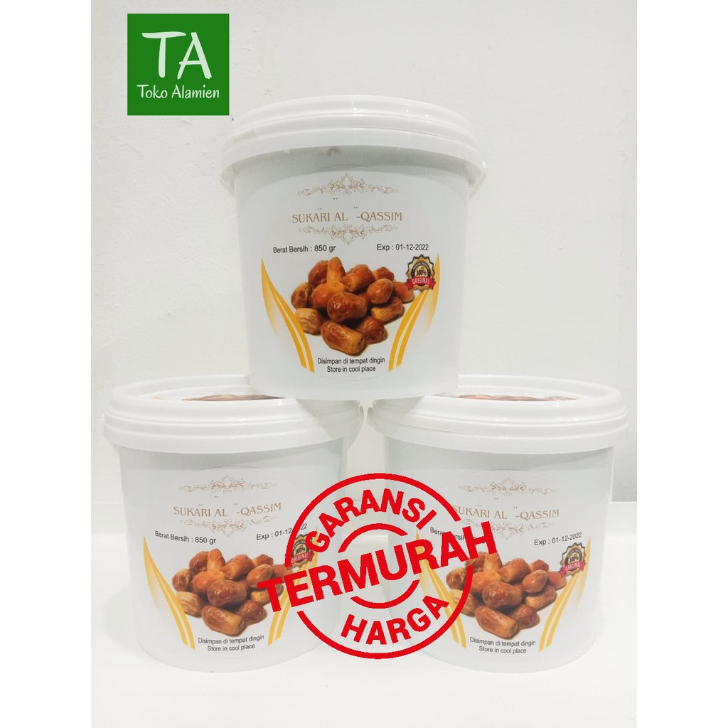 Kurma Sukari Al Qassim Ember 850gr | Shopee Indonesia Kurma Sukari Al Qassim Ember 850gr | Shopee Indonesia