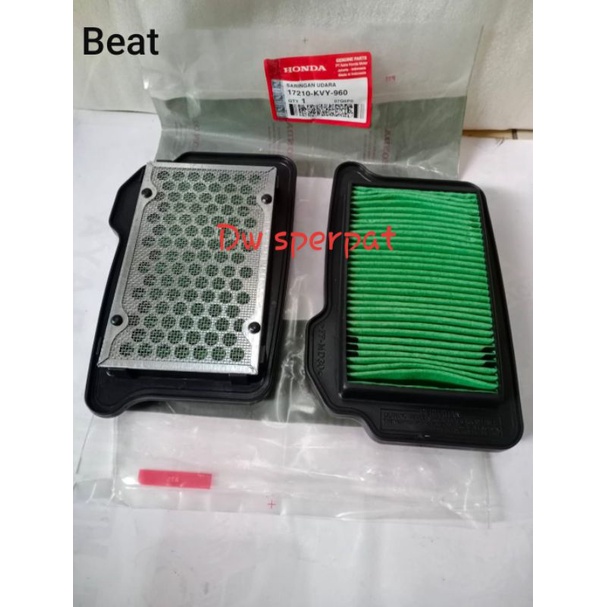 Jual Filter Udara Saringan Udara Beat Karbu Old Kode Part ( KVY ...