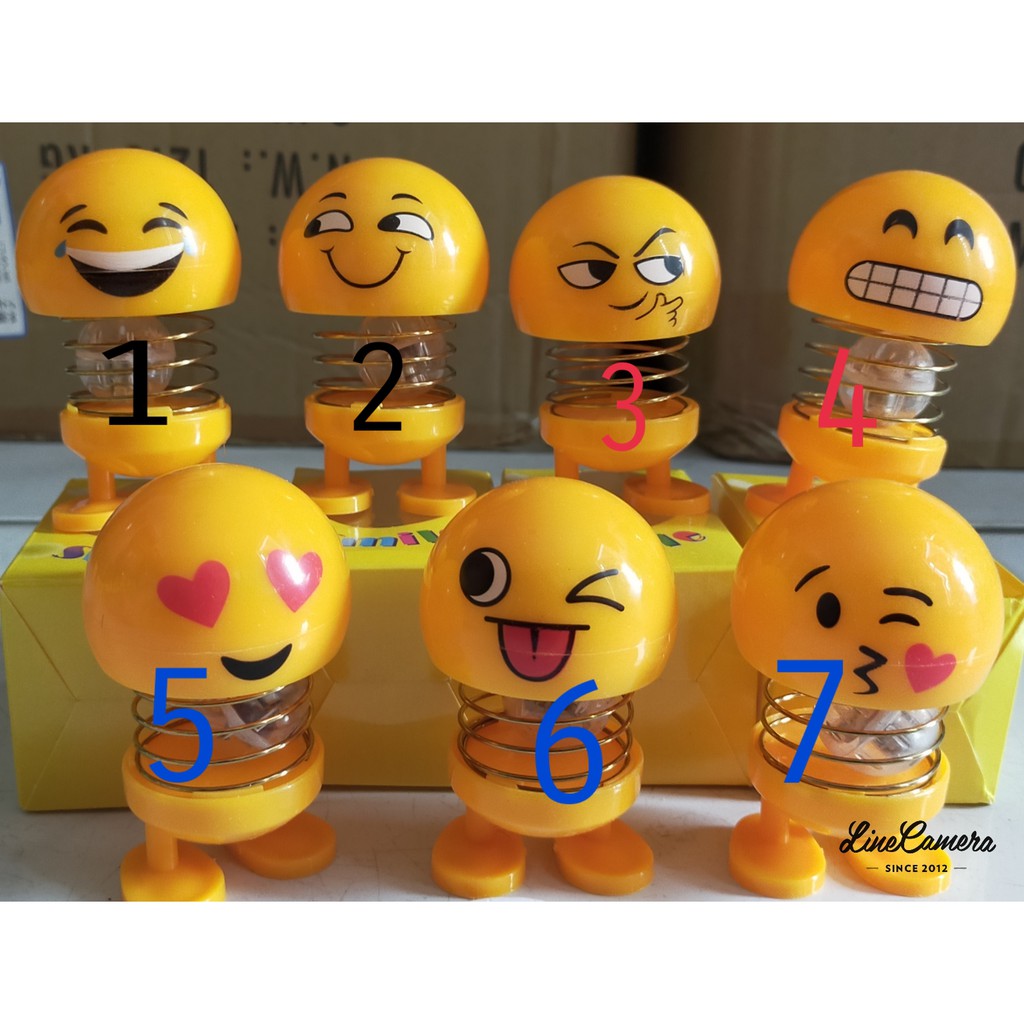 Boneka Emoticon Emoji Pajangan Dashboard Mobil Lucu / Boneka Emoji Per ...